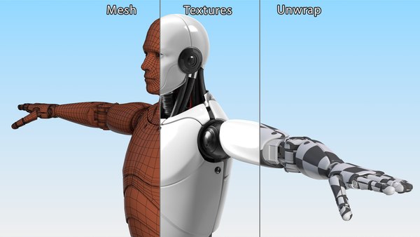 modelo 3d Cyborg masculino preparado para Maya - TurboSquid 2120911