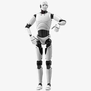 3D Cyborg Male T-pose - TurboSquid 2101323