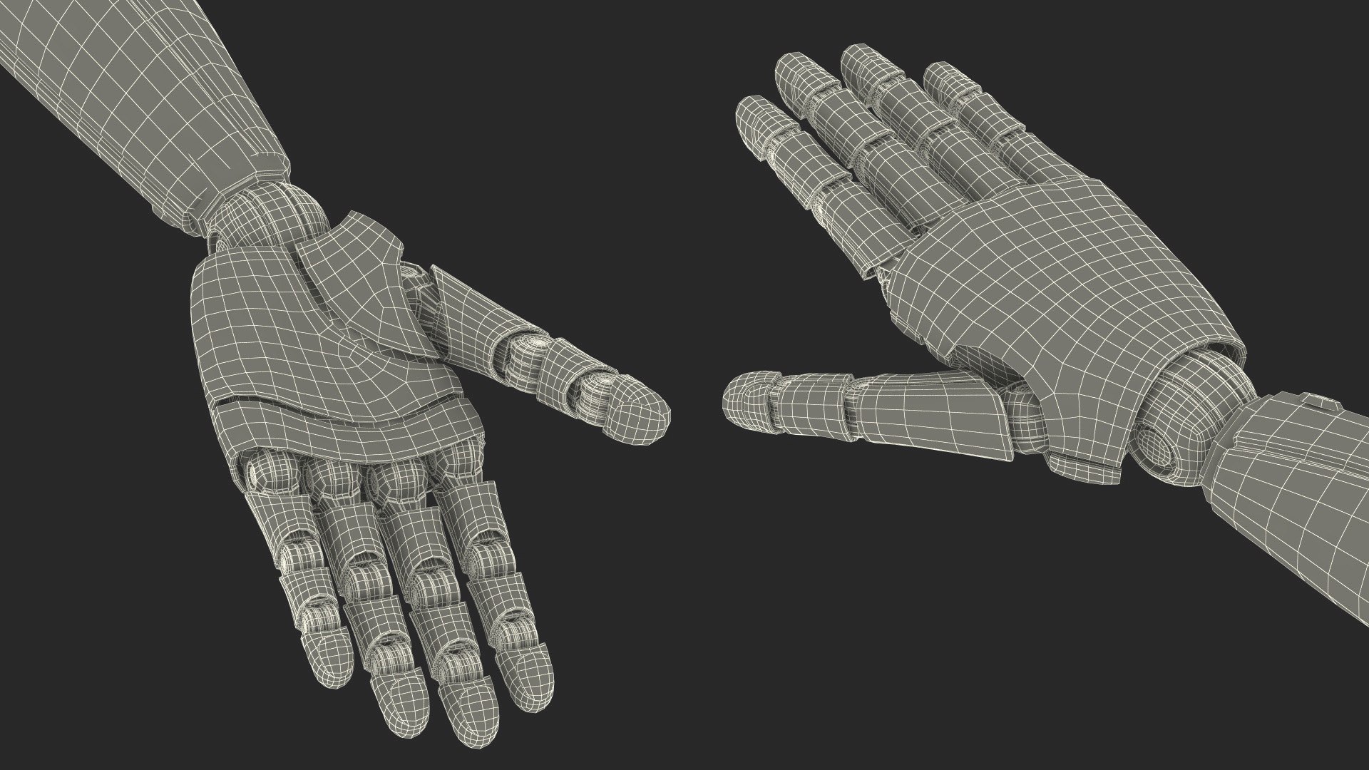 Male Cyborg Rigged For Maya 3D Model - TurboSquid 2120911
