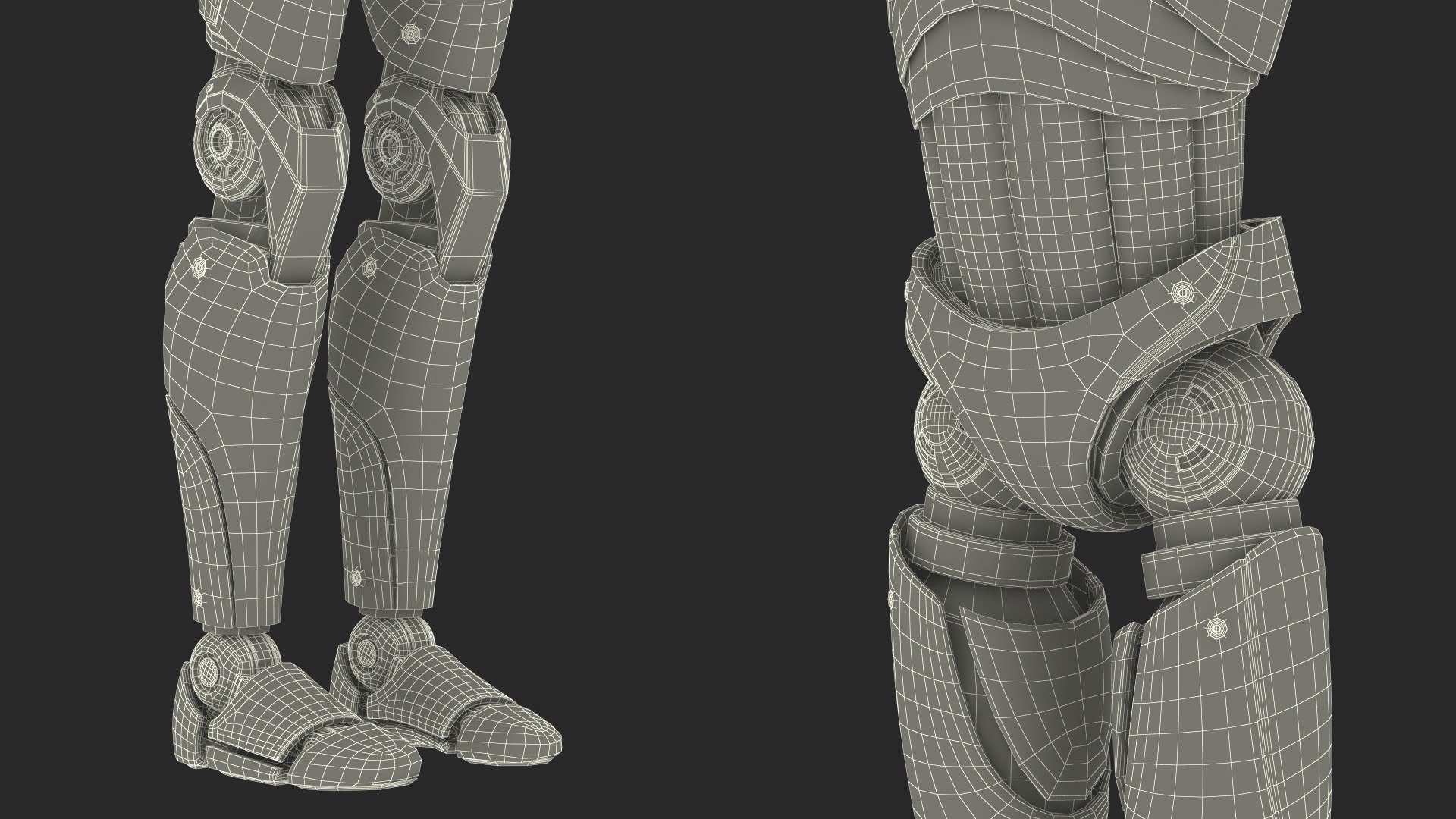 Male Cyborg Rigged For Maya 3D Model - TurboSquid 2120911