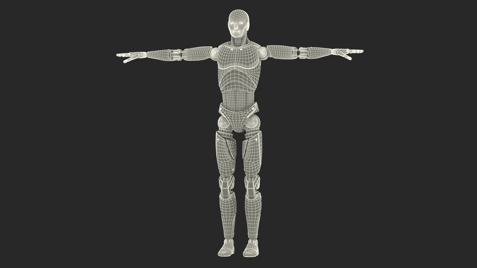 Male Cyborg Rigged for Maya 3D model - TurboSquid 2120911