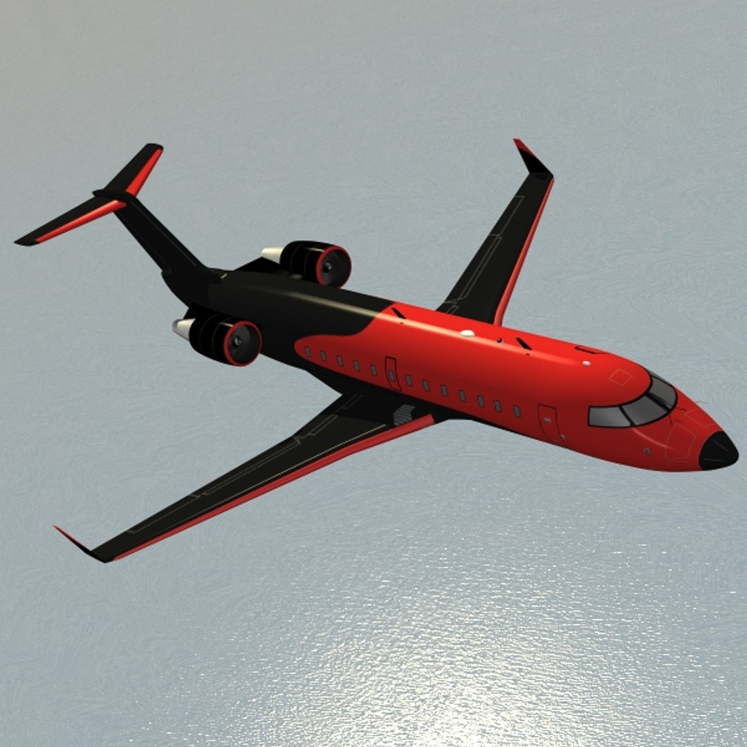 3ds Bombardier Crj-200 Private Crj