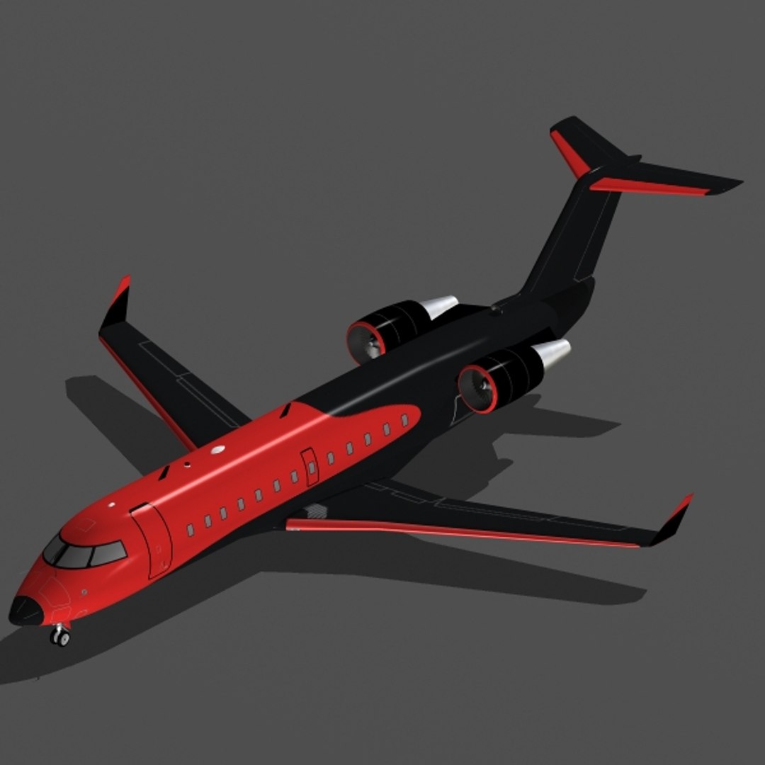 3ds Bombardier Crj-200 Private Crj