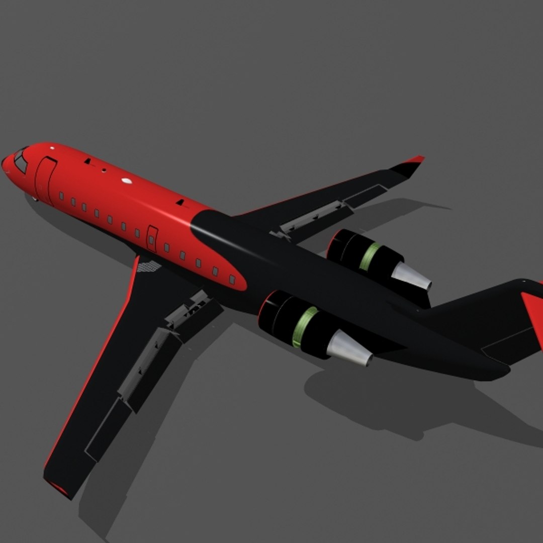 3ds Bombardier Crj-200 Private Crj