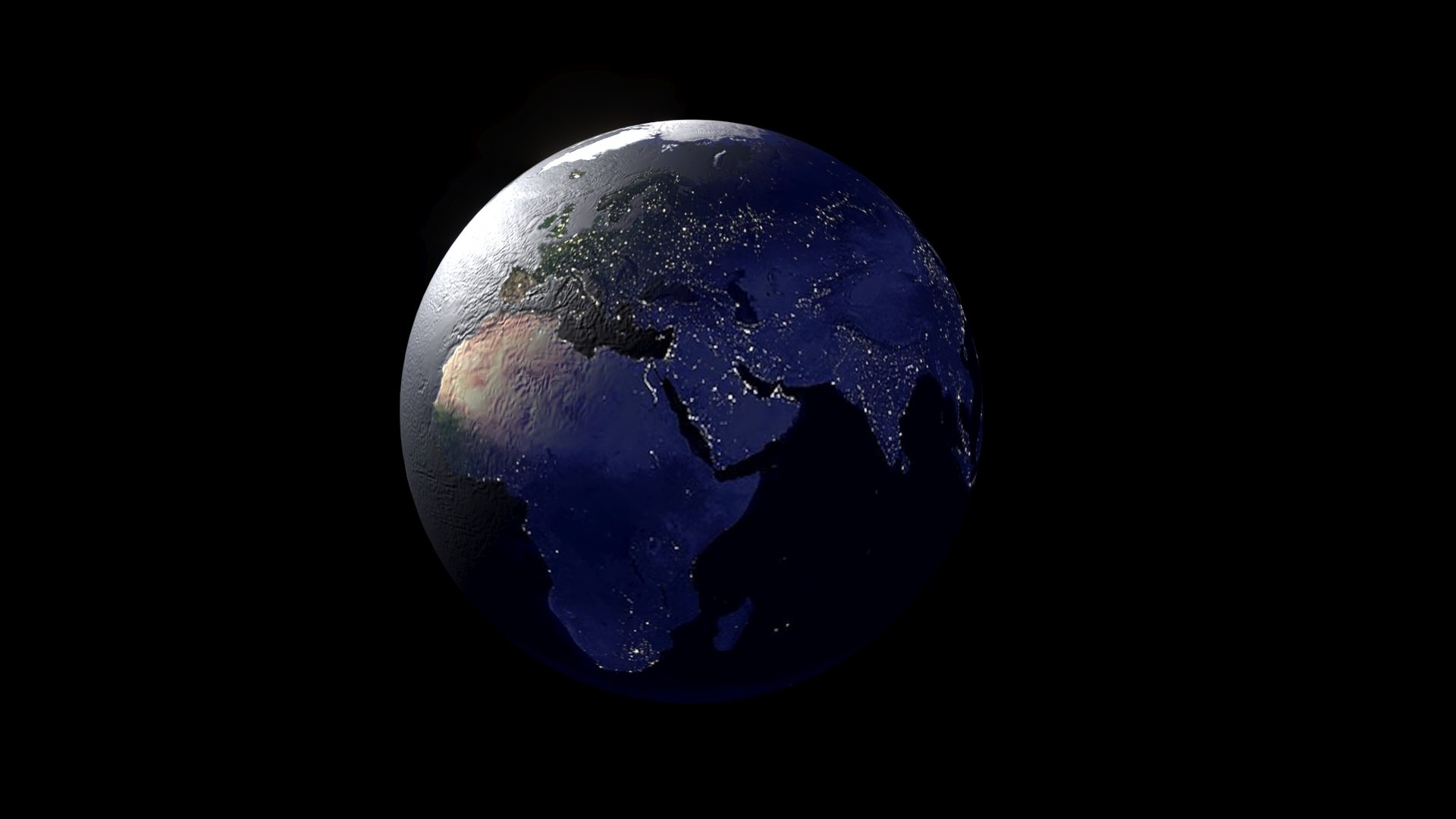 Earth With Day Changing Animation Model - TurboSquid 1853923