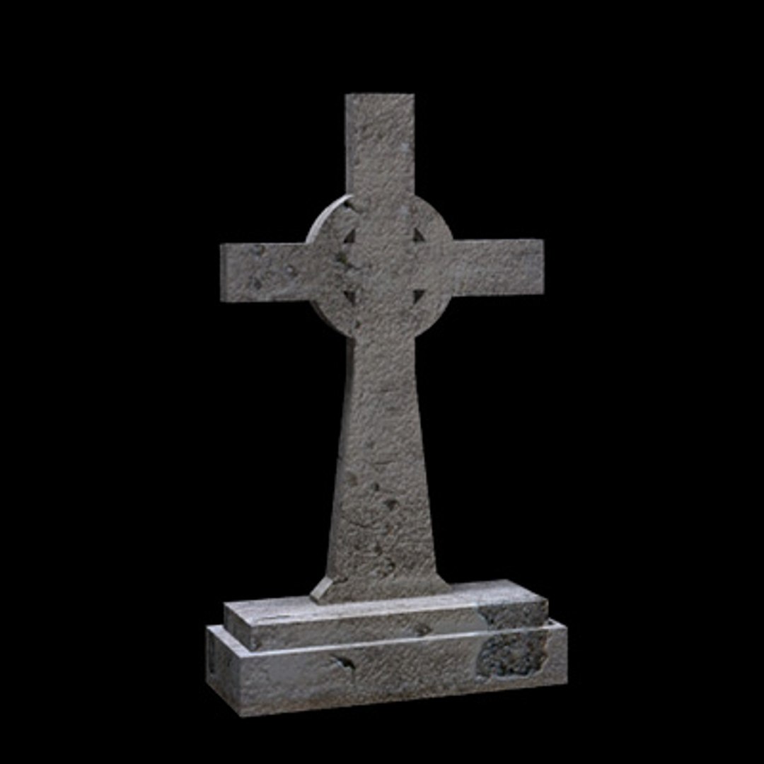 3d Tombstones Crypt Graveyard