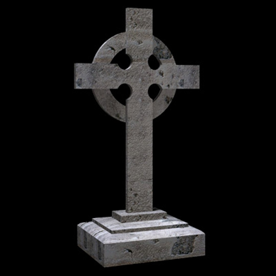 3d Tombstones Crypt Graveyard