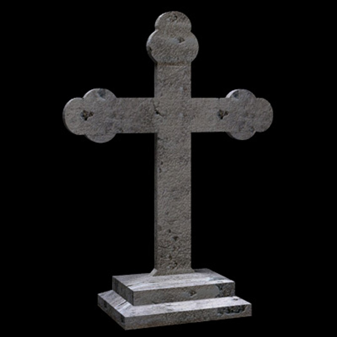 3d Tombstones Crypt Graveyard