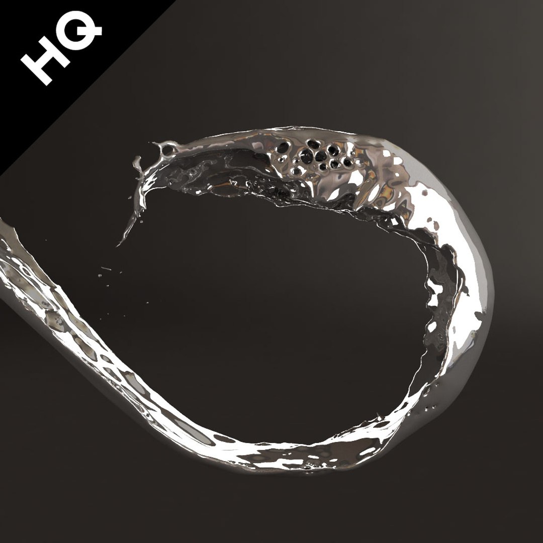 splash realflow flow 3d max