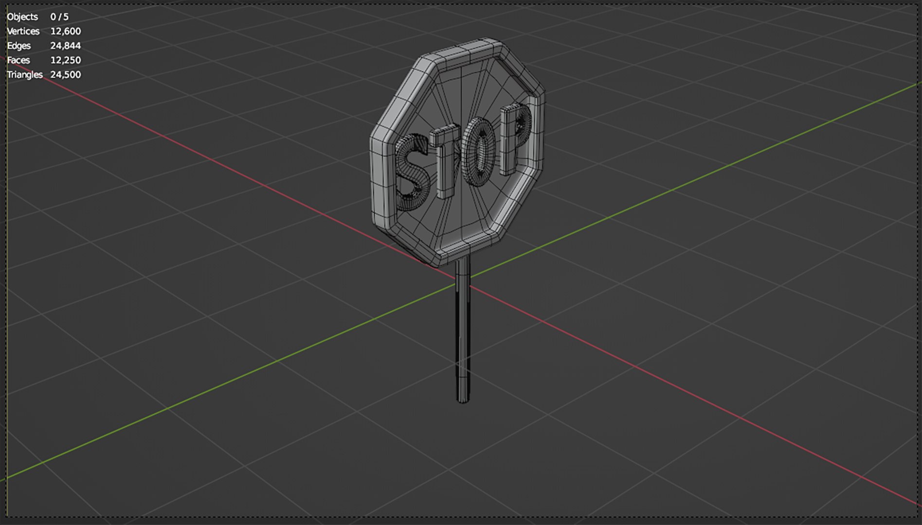 Stop Sign 3D Model - TurboSquid 2018048