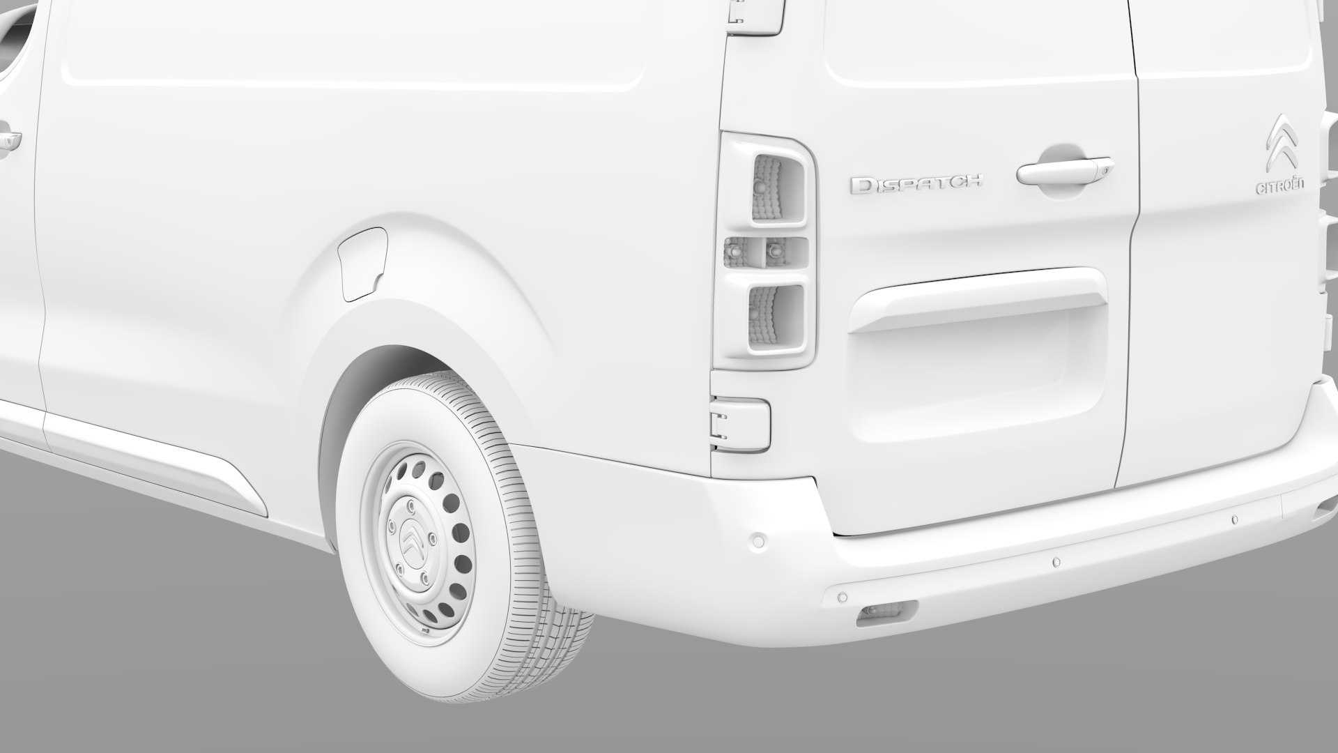 Citroen dispatch xl 2019 3D model - TurboSquid 1391984