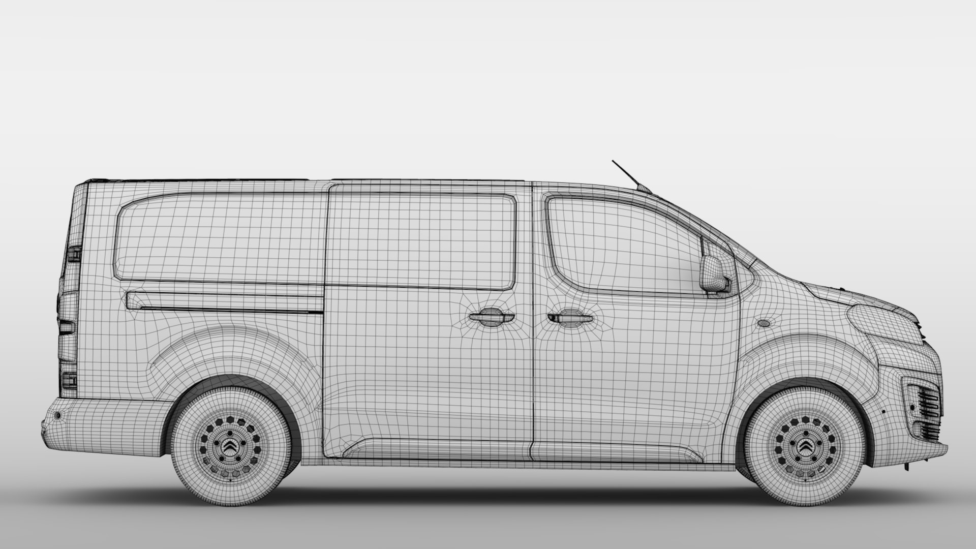 Citroen dispatch xl 2019 3D model - TurboSquid 1391984
