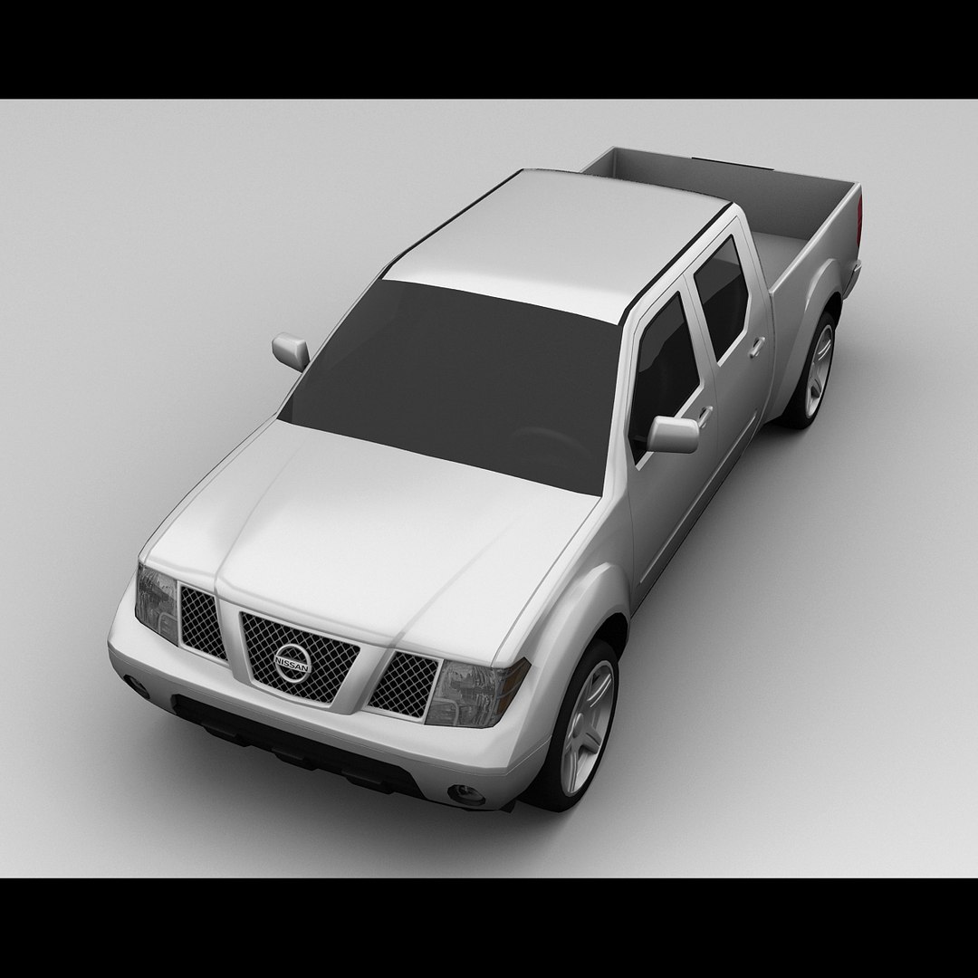3d Model Of Nissan Frontier 2007