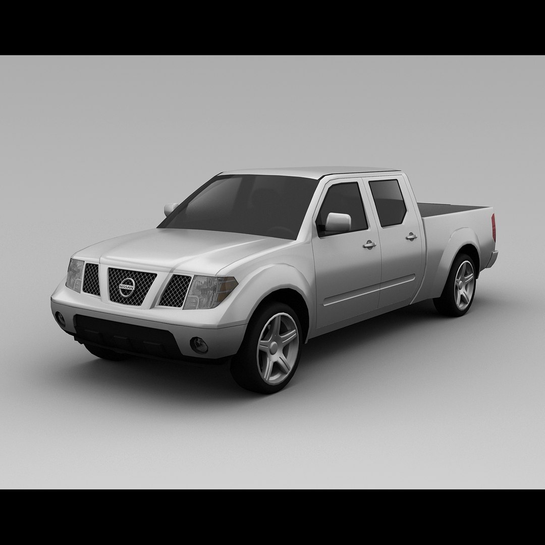 3d Model Of Nissan Frontier 2007