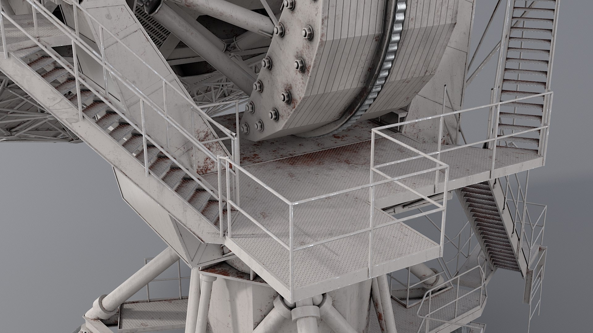 3D VLA Radio Telescope PBR model - TurboSquid 2018368