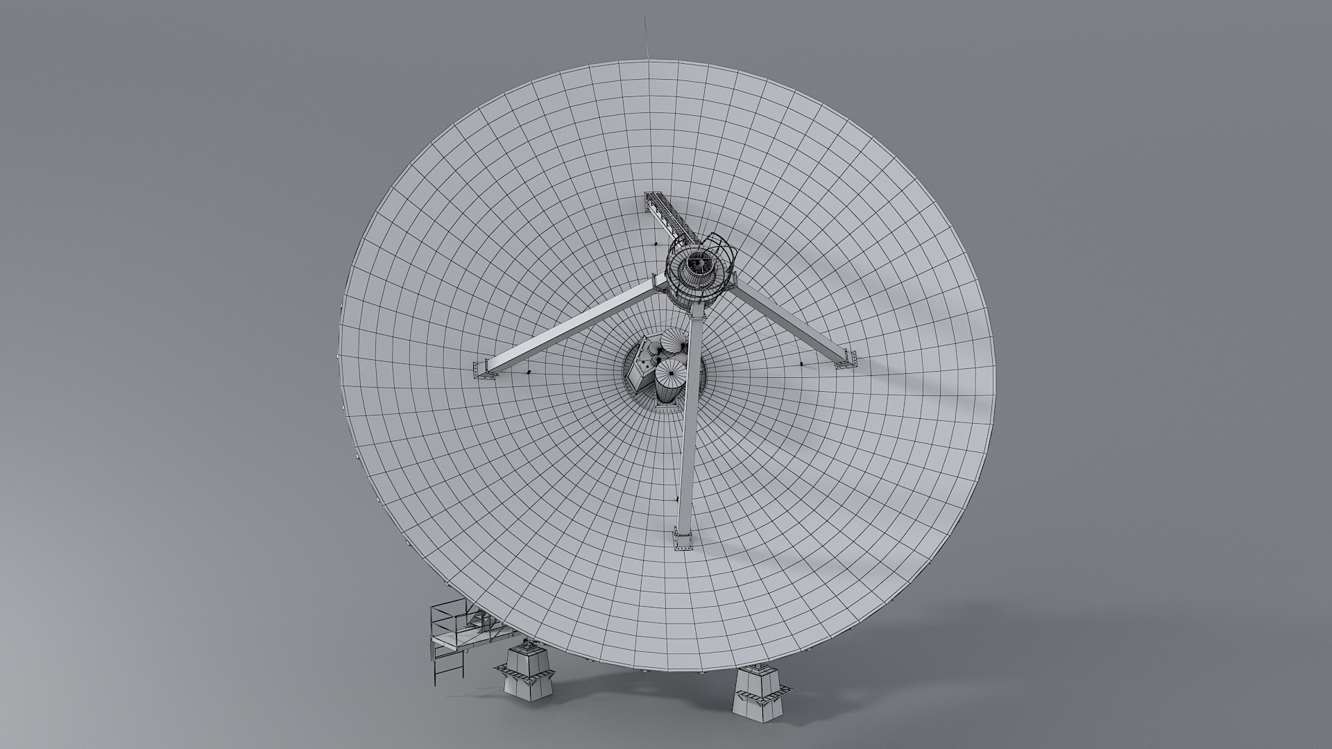 3D VLA Radio Telescope PBR model - TurboSquid 2018368