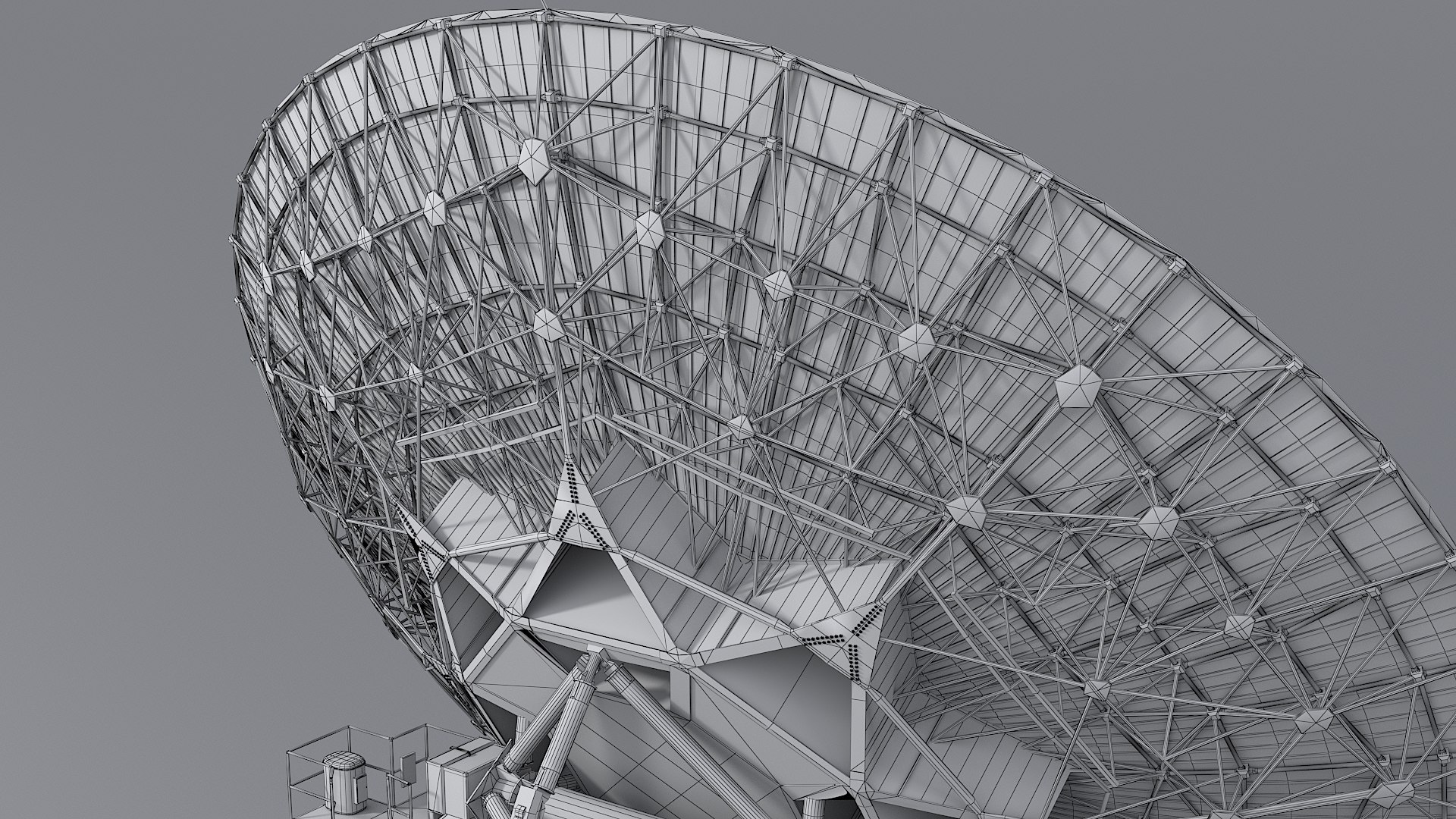 3D VLA Radio Telescope PBR model - TurboSquid 2018368