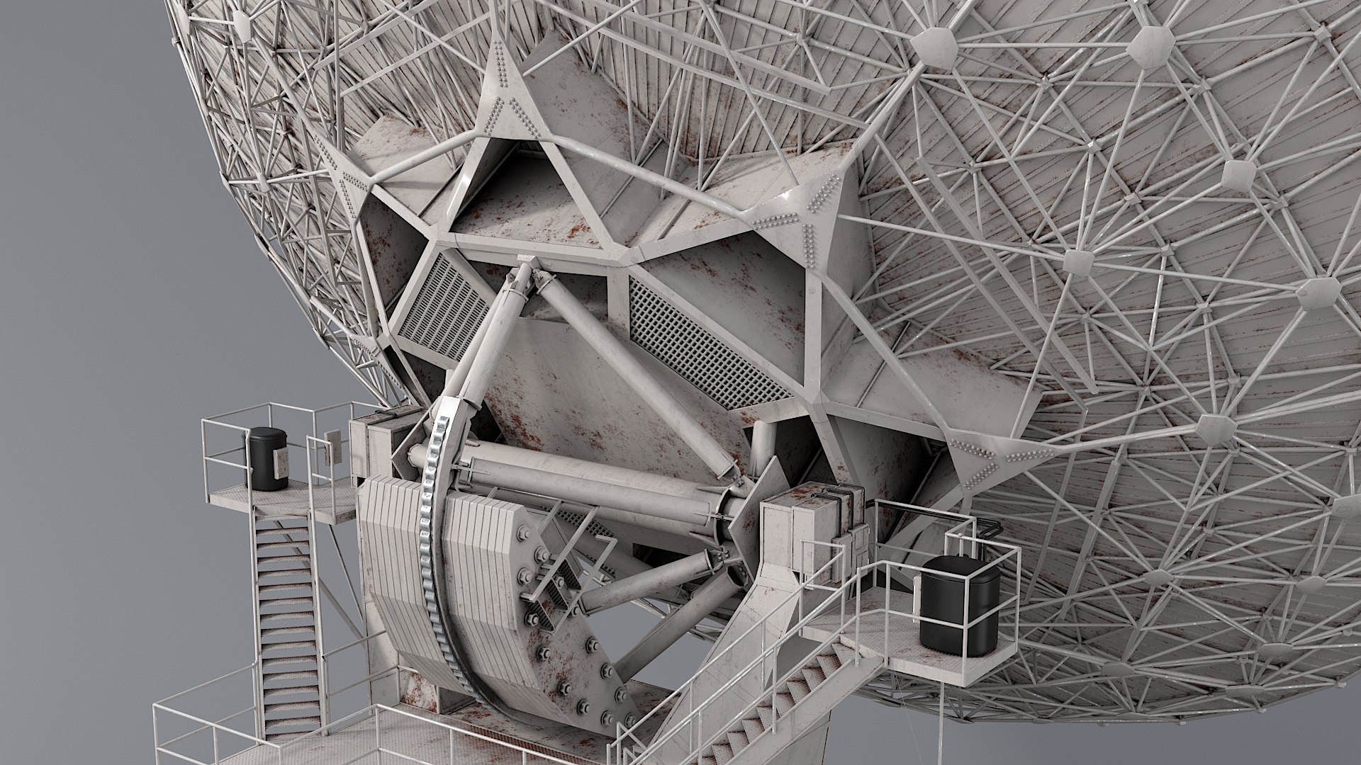 3D VLA Radio Telescope PBR model - TurboSquid 2018368