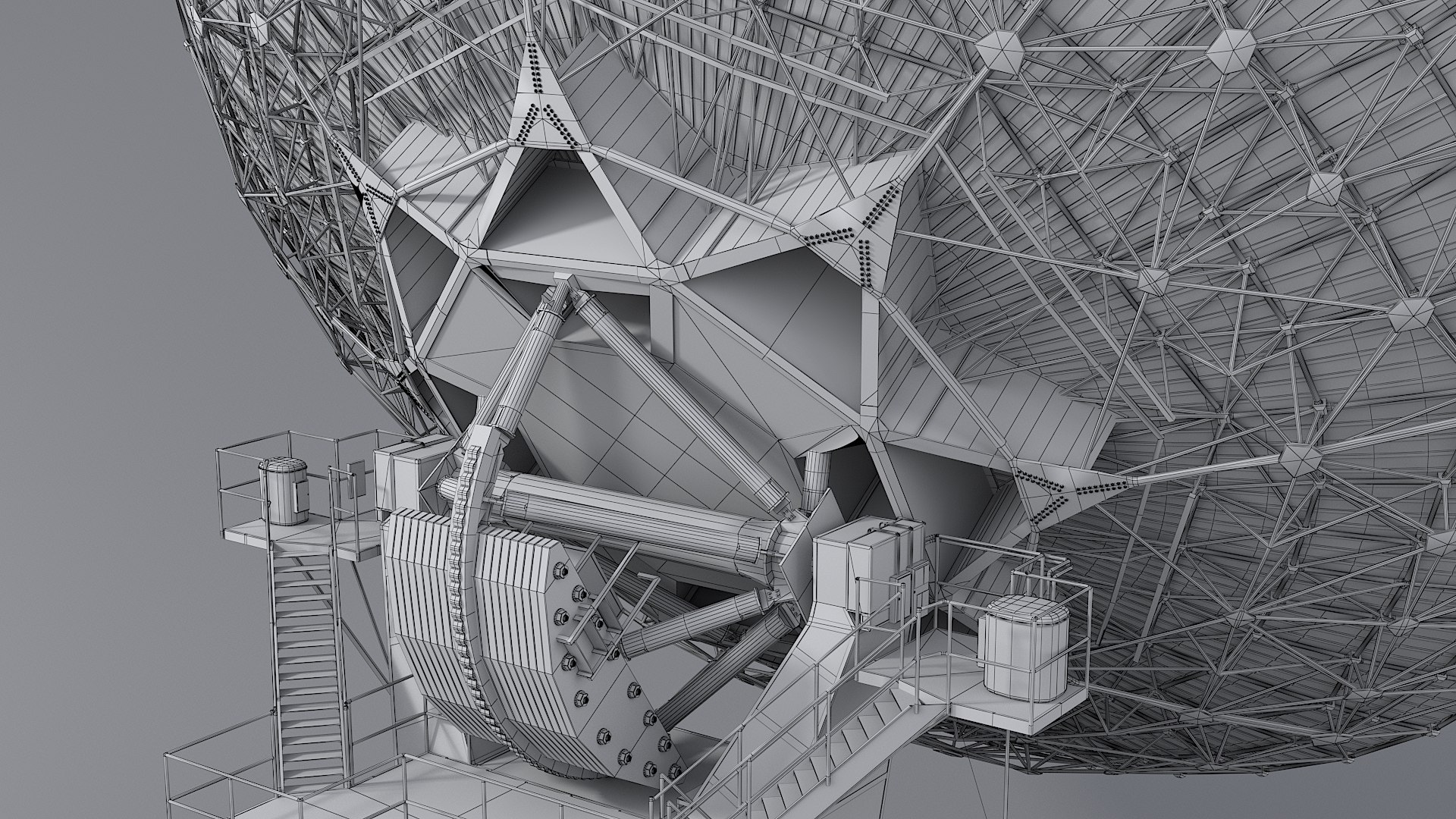 3D VLA Radio Telescope PBR model - TurboSquid 2018368