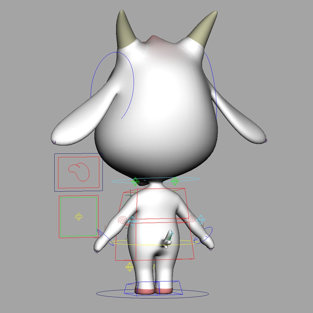 3D Cartoon Animation Character Model - TurboSquid 1642630