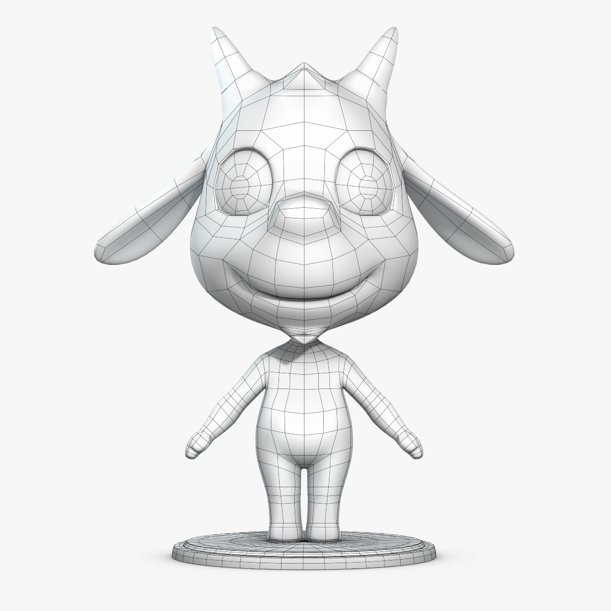 3D cartoon animation character model - TurboSquid 1642630