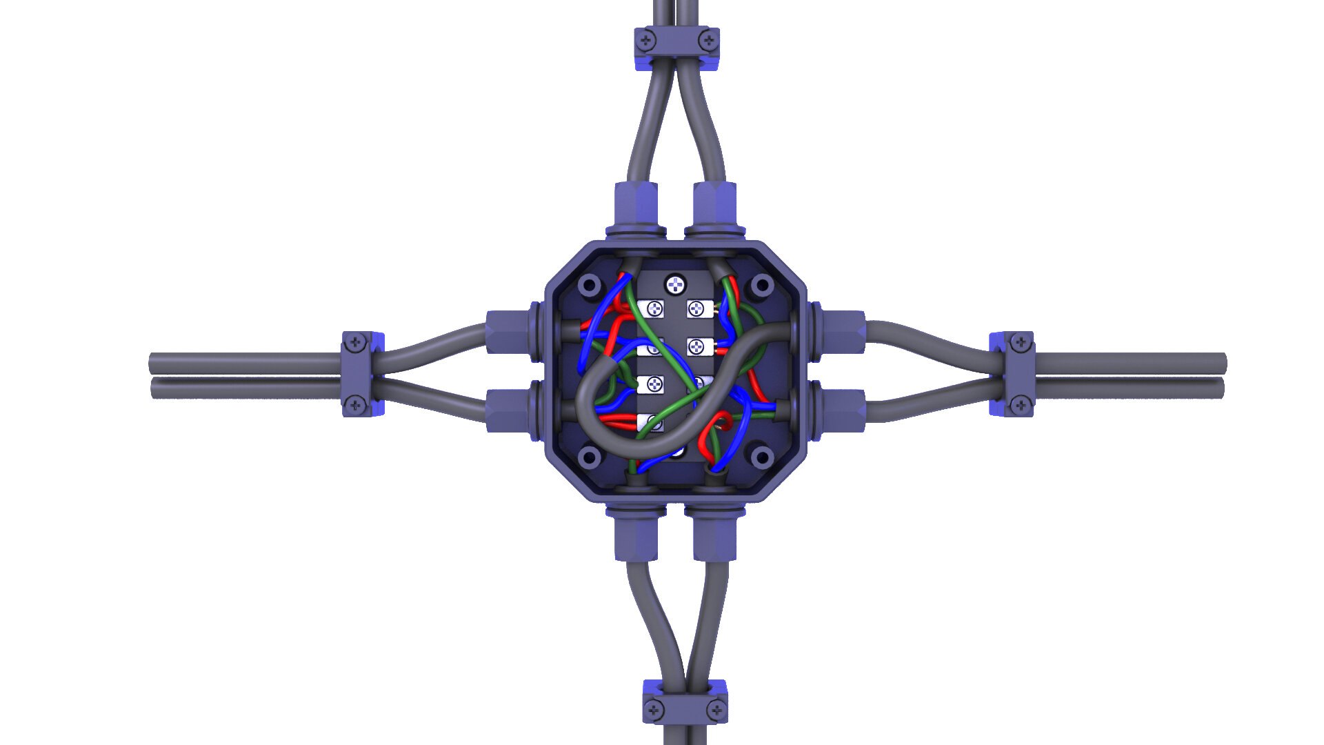 Wall Electrical Junction Box 12 3D Model - TurboSquid 1854752