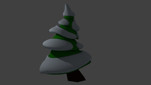 Snow Tree Blender Models for Download | TurboSquid