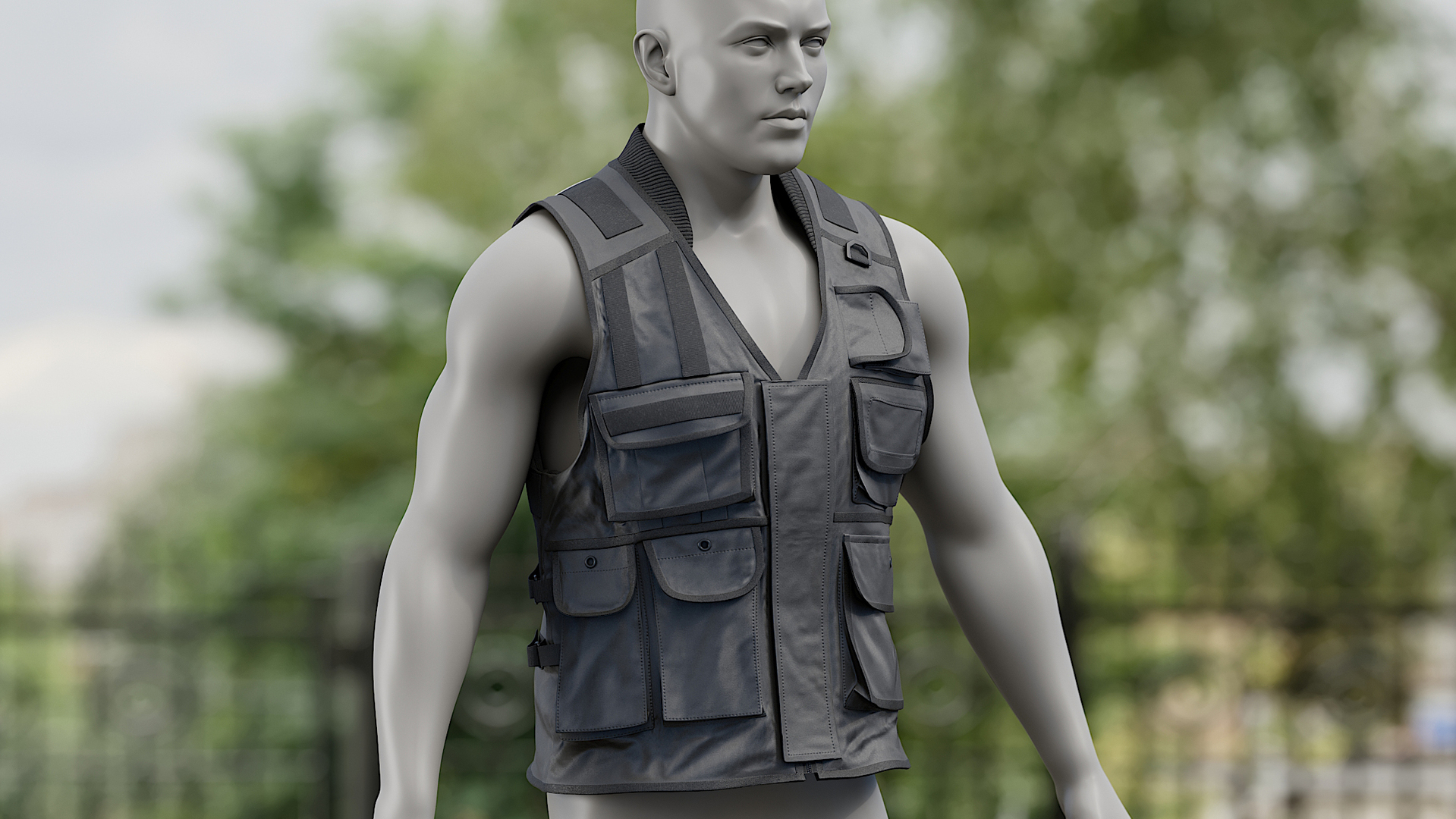 3D realistic vests 1 collections model - TurboSquid 1707086