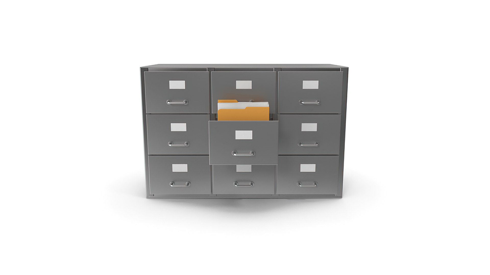 File Cabinet 3D - TurboSquid 2156743