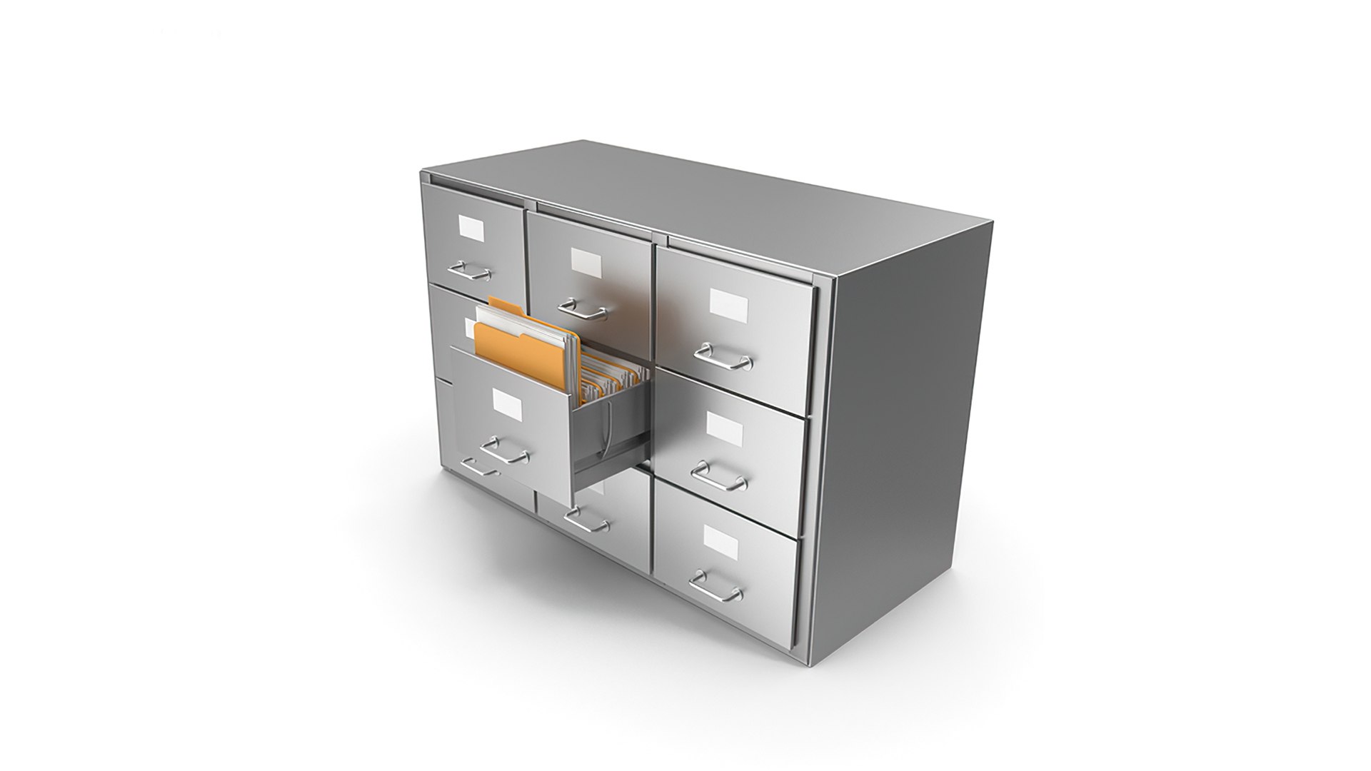 File Cabinet 3D - TurboSquid 2156743