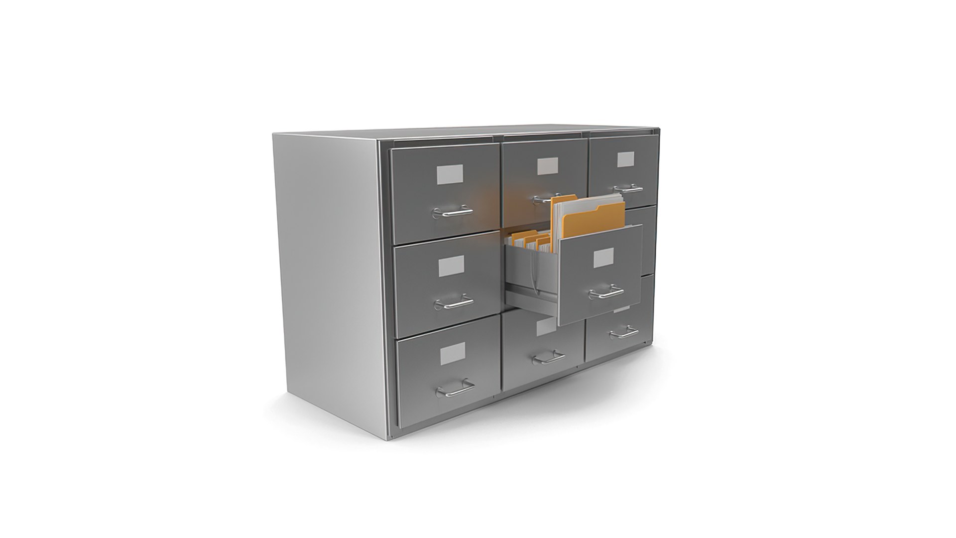 File Cabinet 3D - TurboSquid 2156743