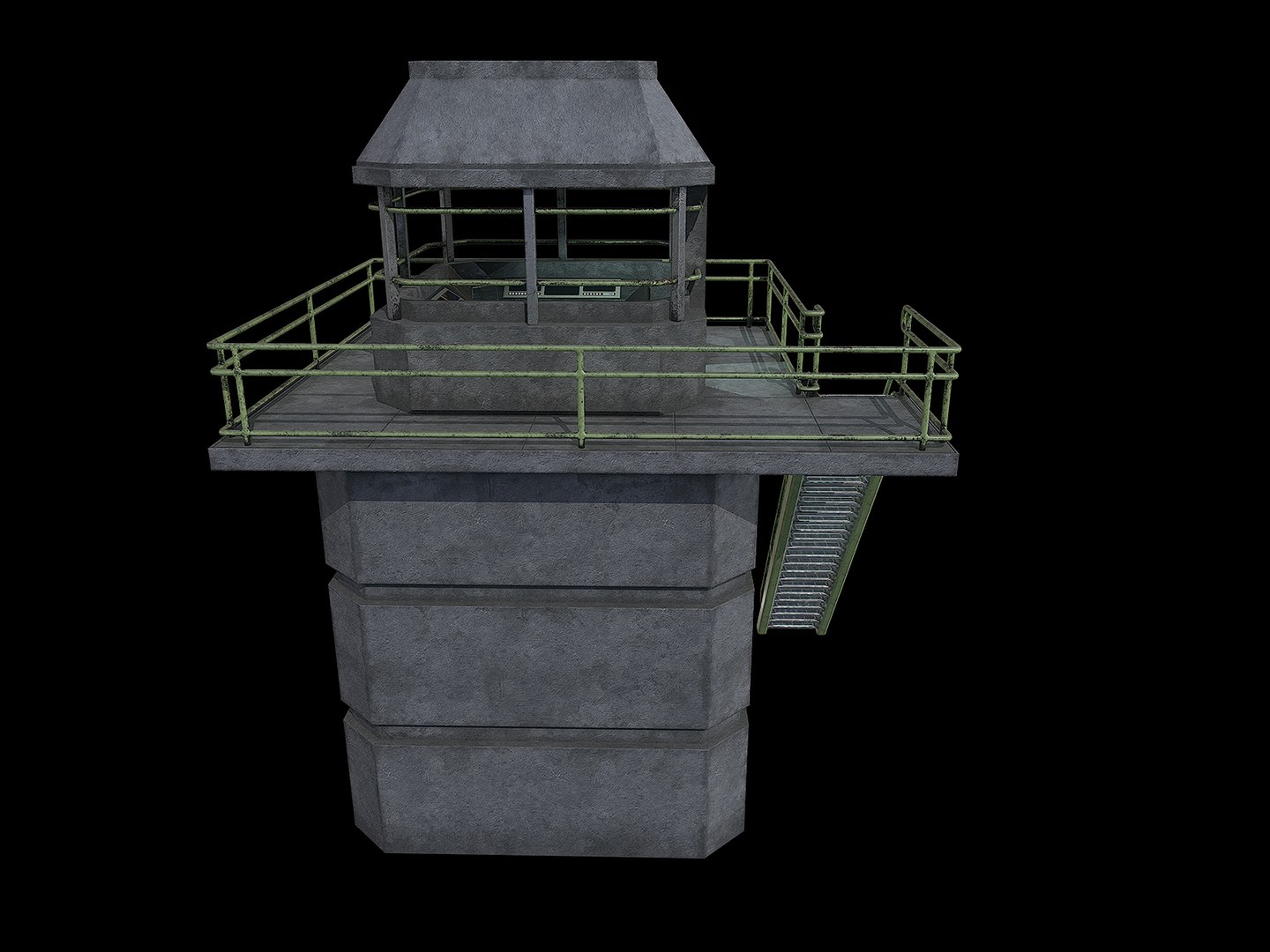 Watchtower Watch Tower 3D Model - TurboSquid 1234481