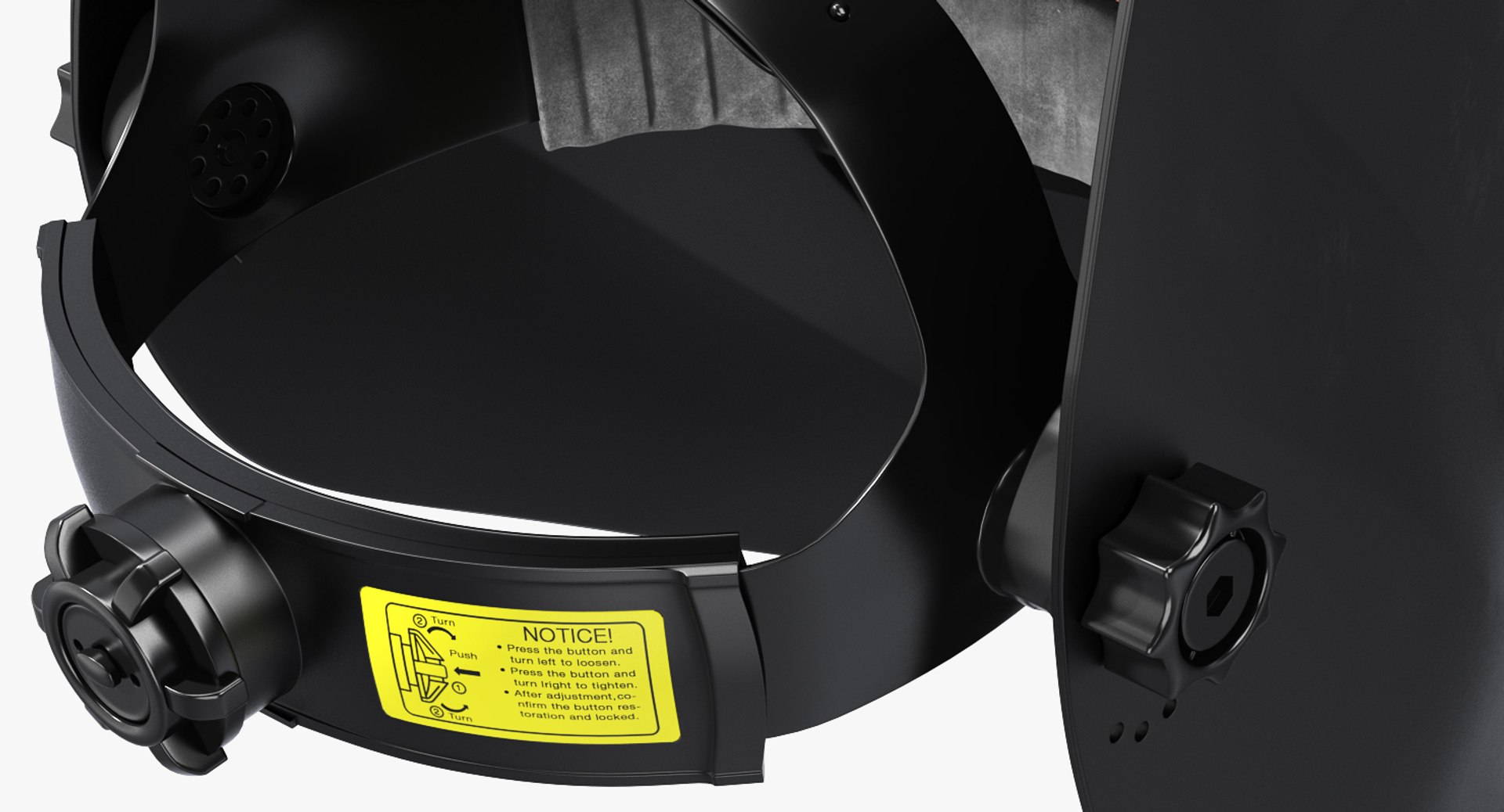 Welding Mask Black 3D Model - TurboSquid 1278042