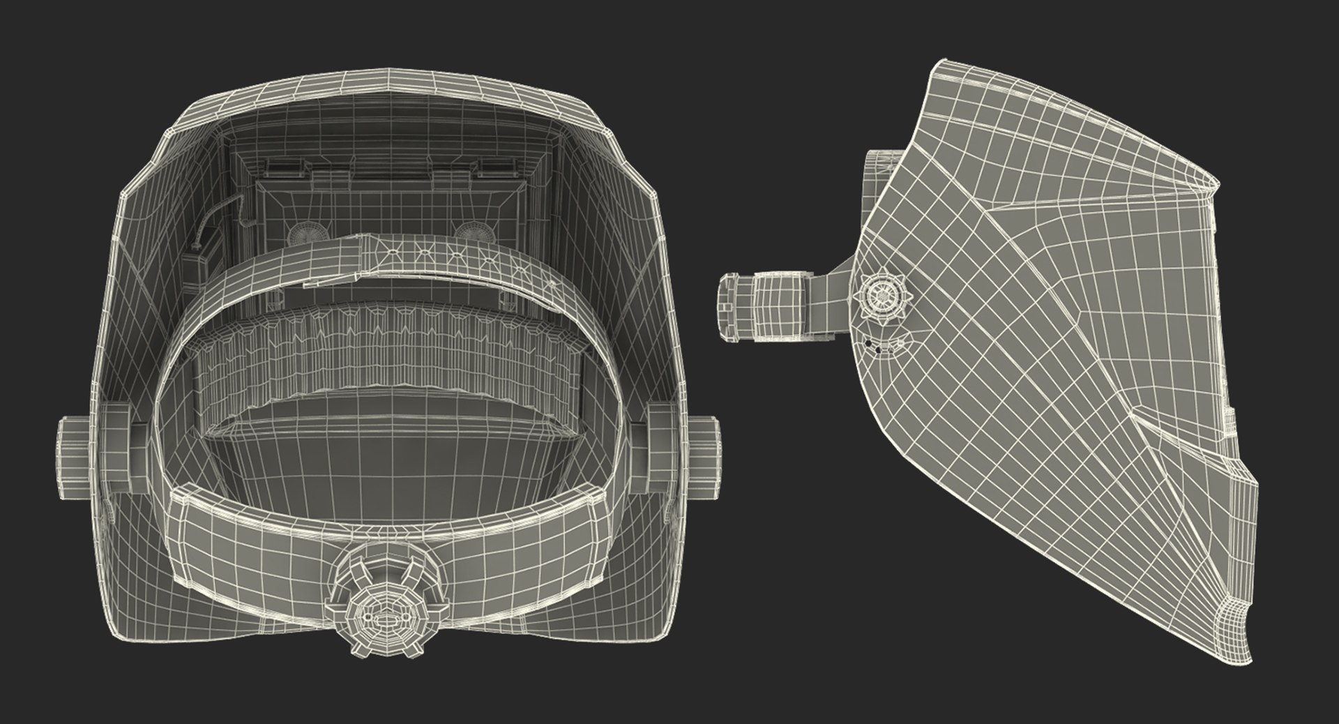 Welding Mask Black 3D Model - TurboSquid 1278042