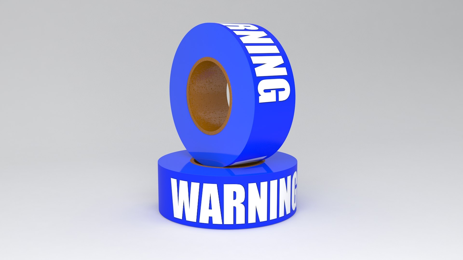 3D Model WARNING Tape Collection - TurboSquid 2344940