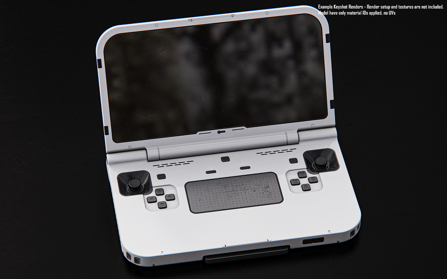 Portable Game Console Concept Model - TurboSquid 1843838