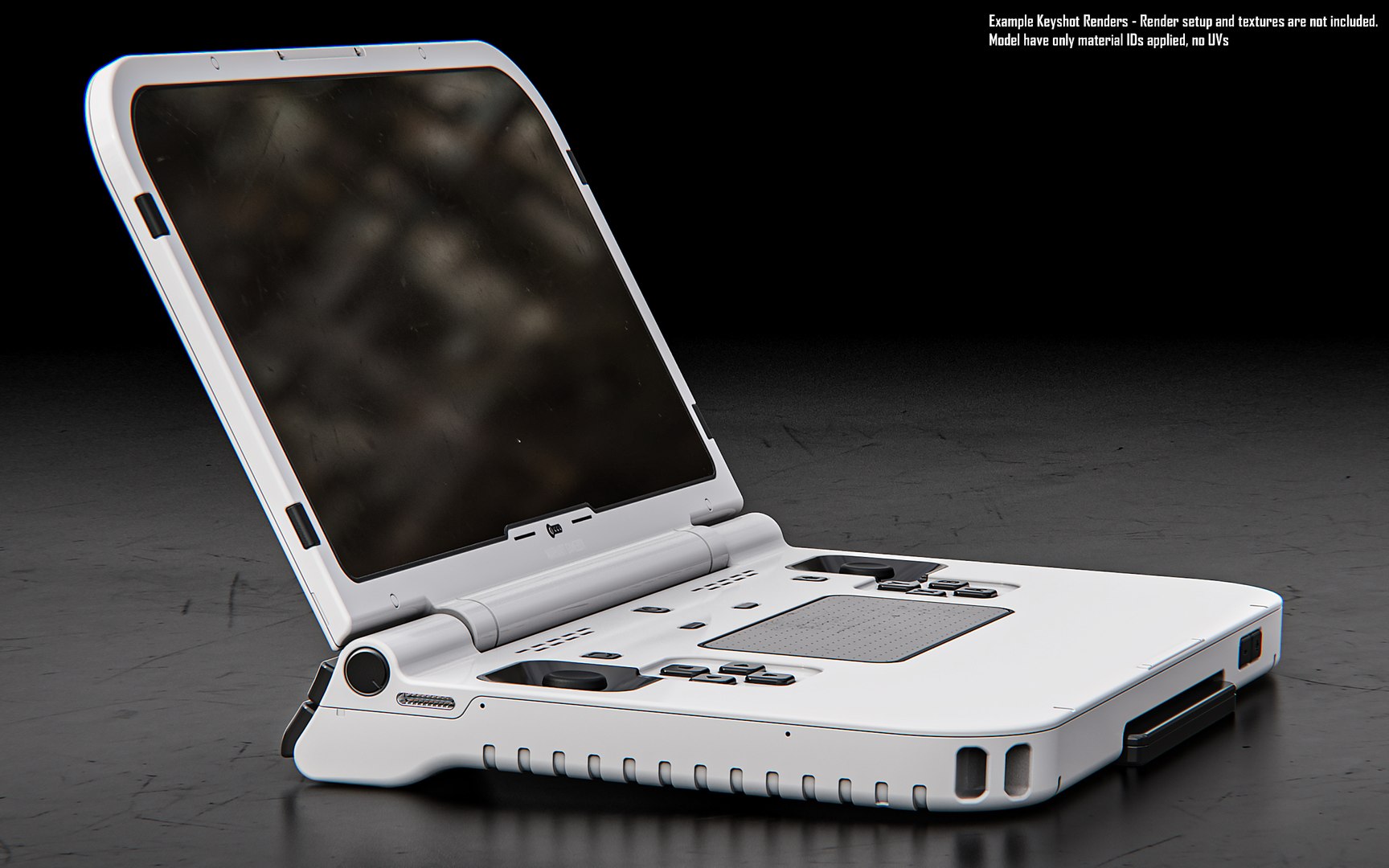 Portable Game Console Concept Model - TurboSquid 1843838