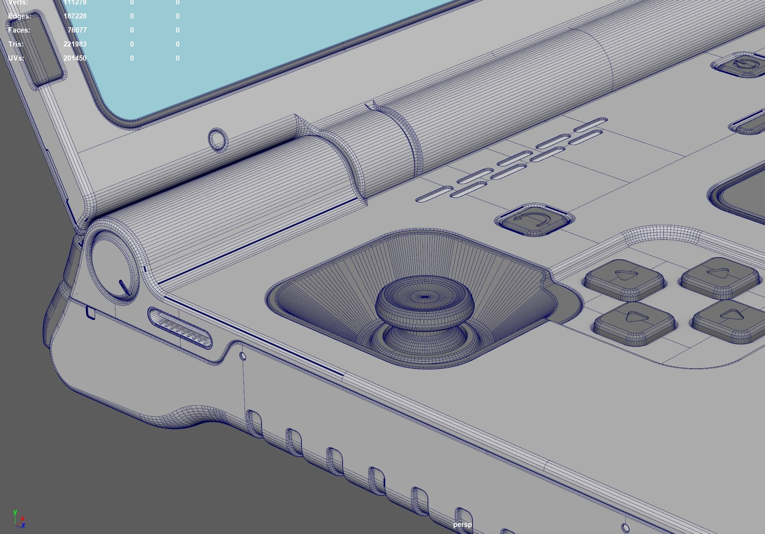 Portable Game Console Concept Model - TurboSquid 1843838