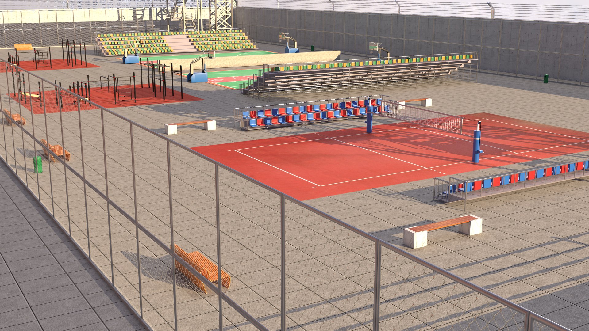 Prison 3D Model - TurboSquid 2147631