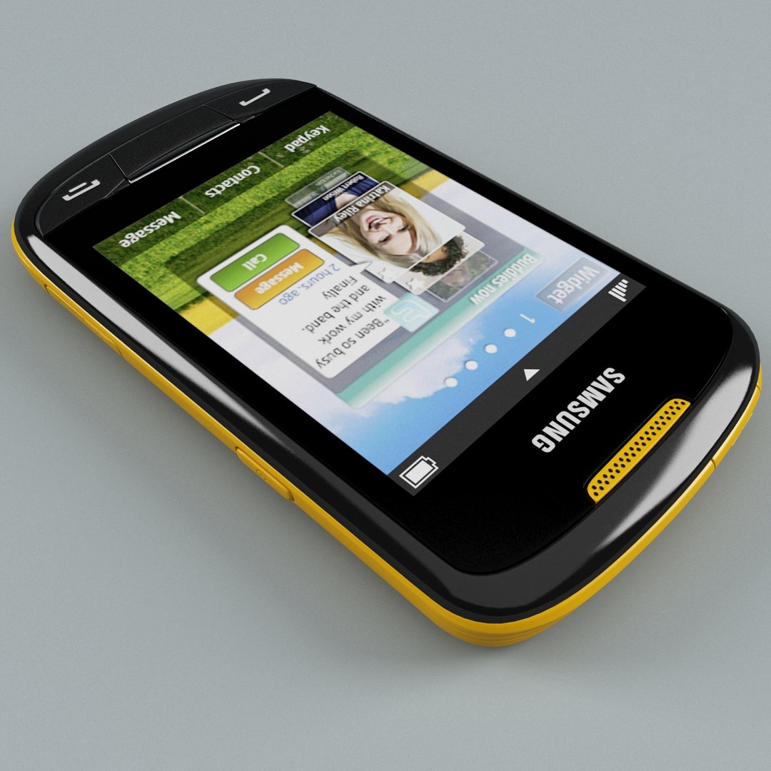 Samsung S3850 Corby Ii 3d 3ds