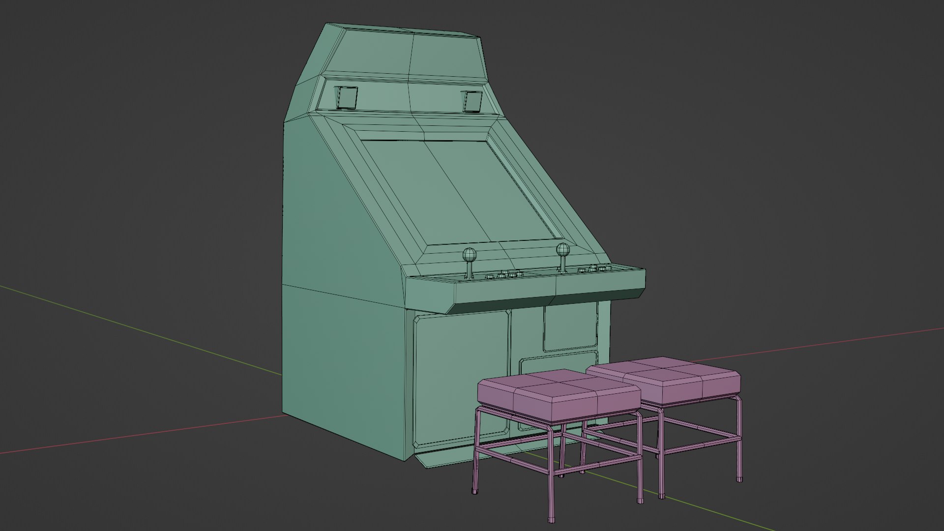 Arcade Game Machine 3D Model - TurboSquid 2390372