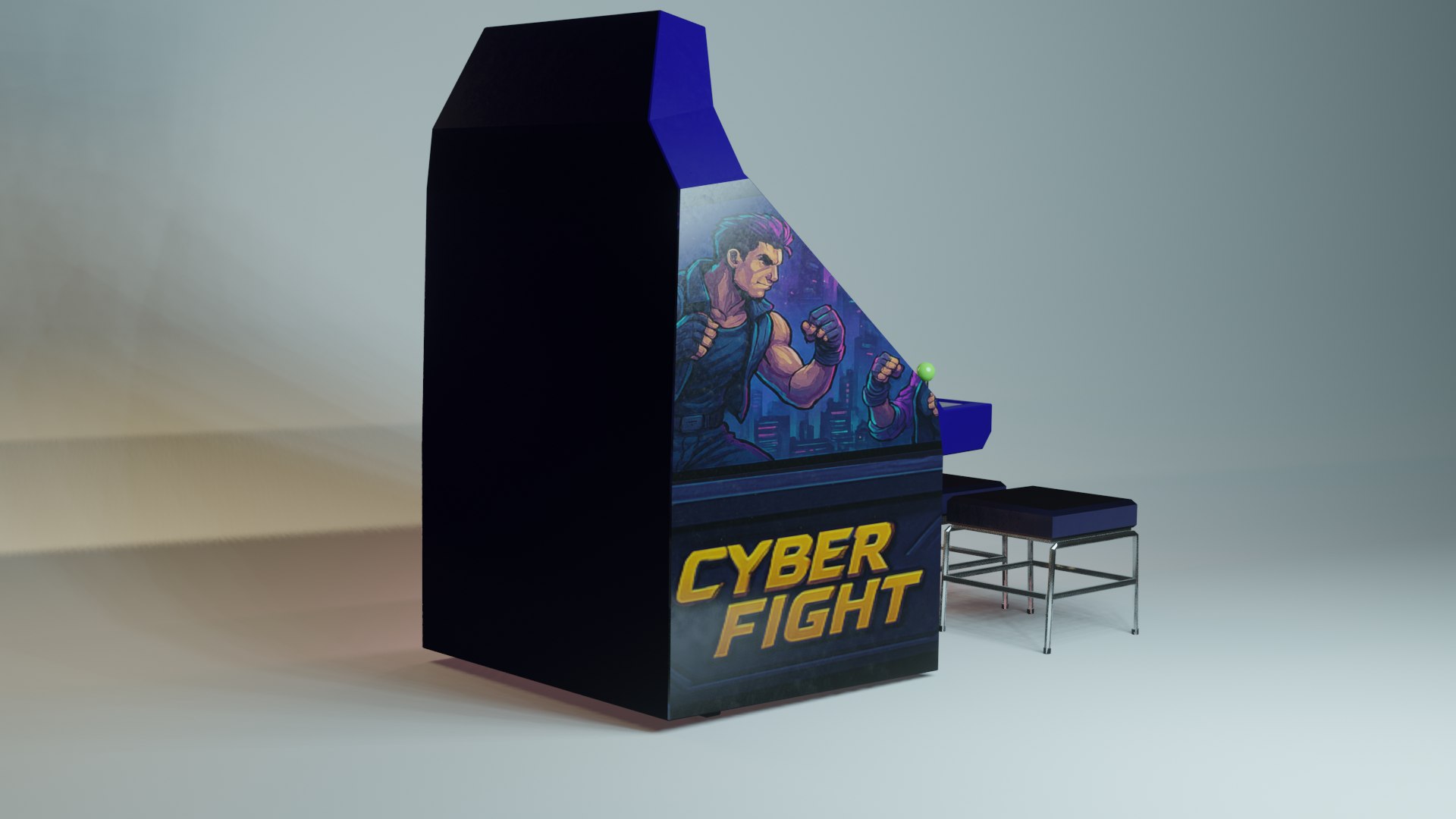 Arcade Game Machine 3D Model - TurboSquid 2390372