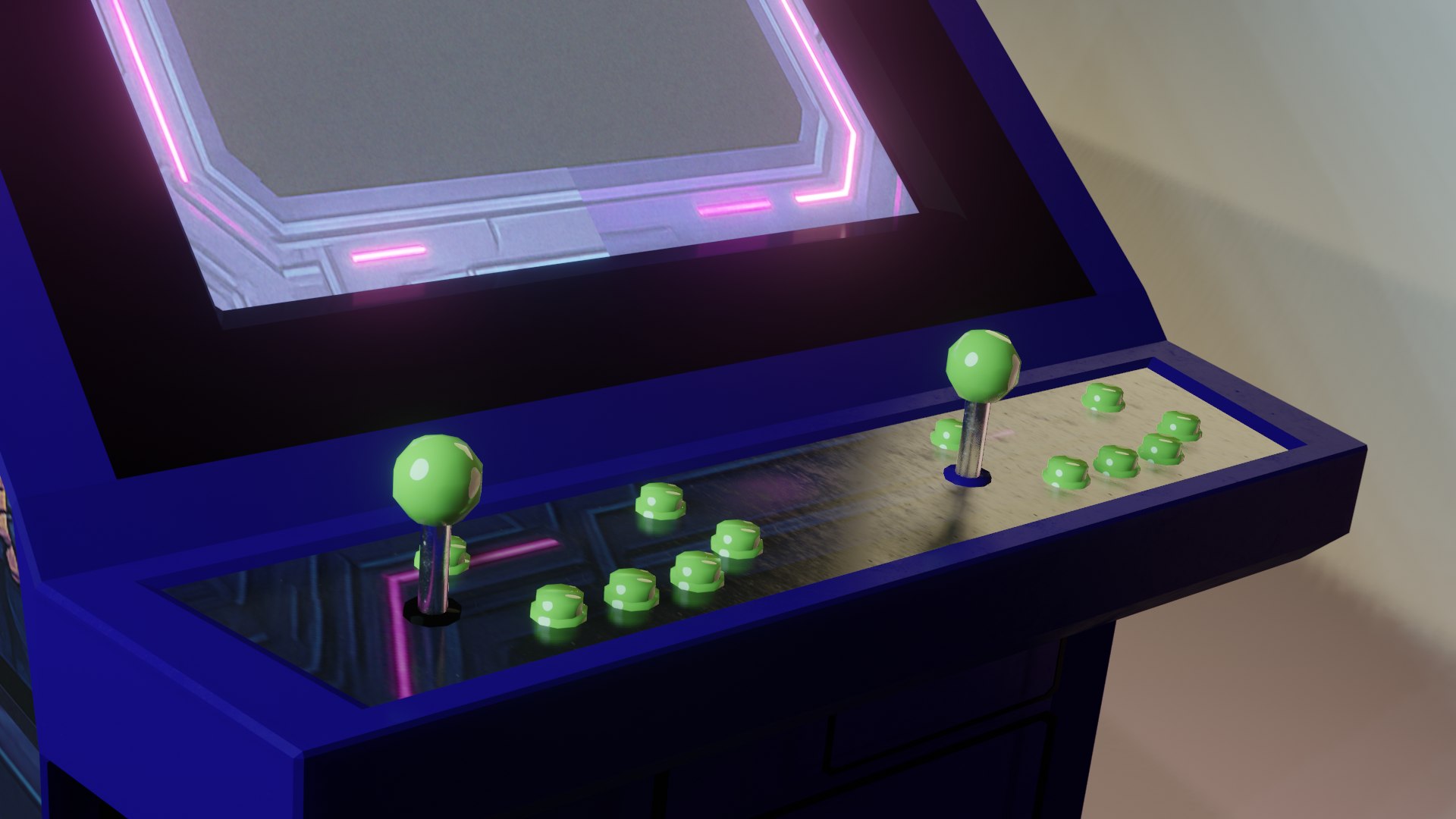 Arcade Game Machine 3D Model - TurboSquid 2390372