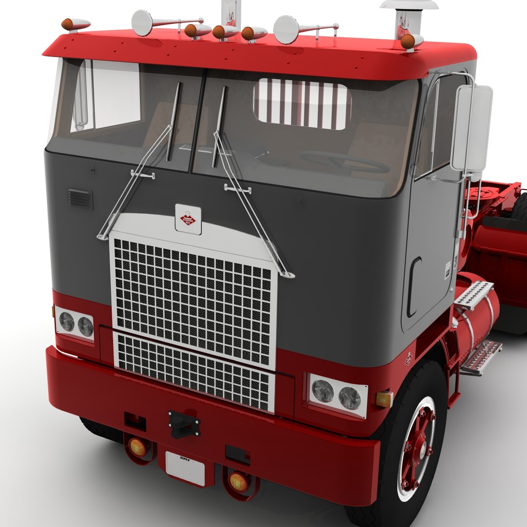 Diamond reo royale daycab 3D model - TurboSquid 1280843