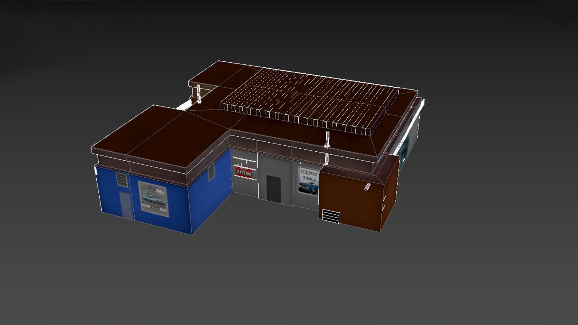 Garage With Interior Environment 3D Model - TurboSquid 2283543
