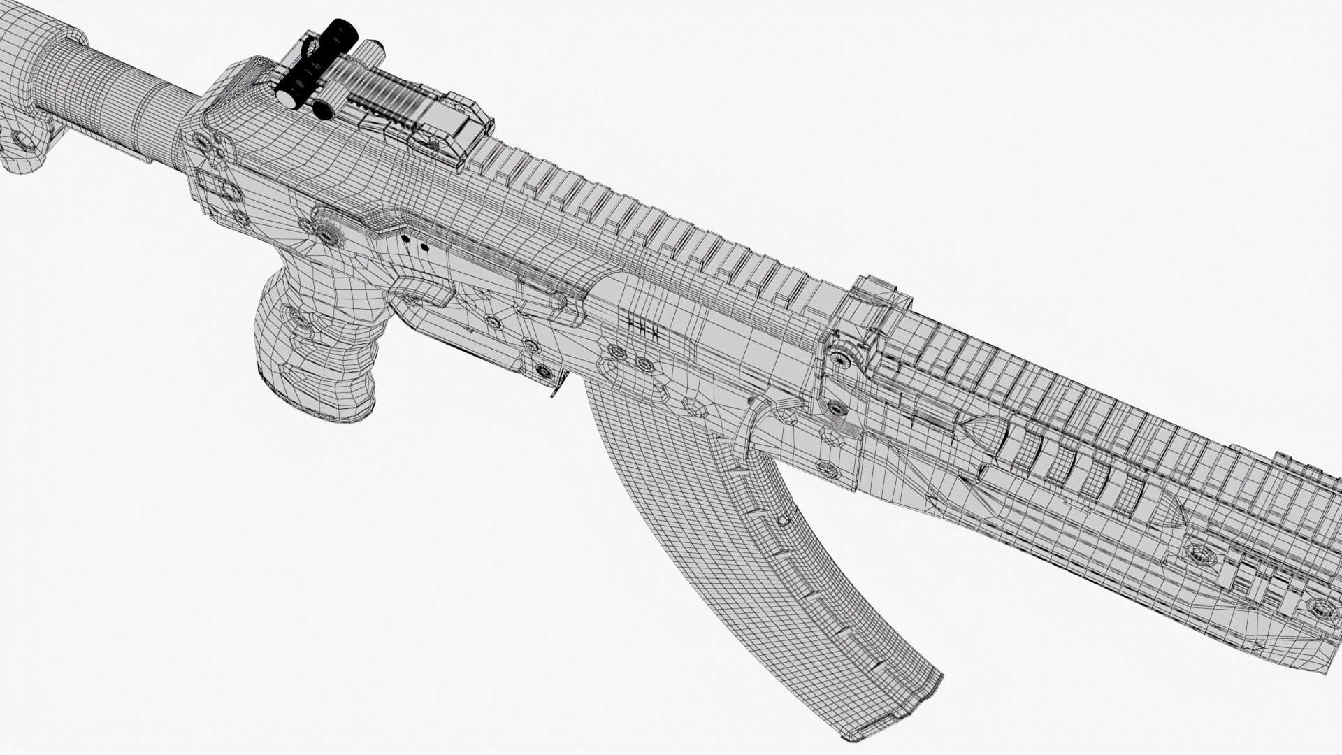 3D HS AK12 D Model - TurboSquid 2227333