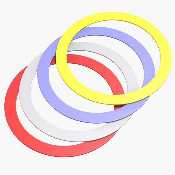 Juggling Rings 3D model - TurboSquid 1993277