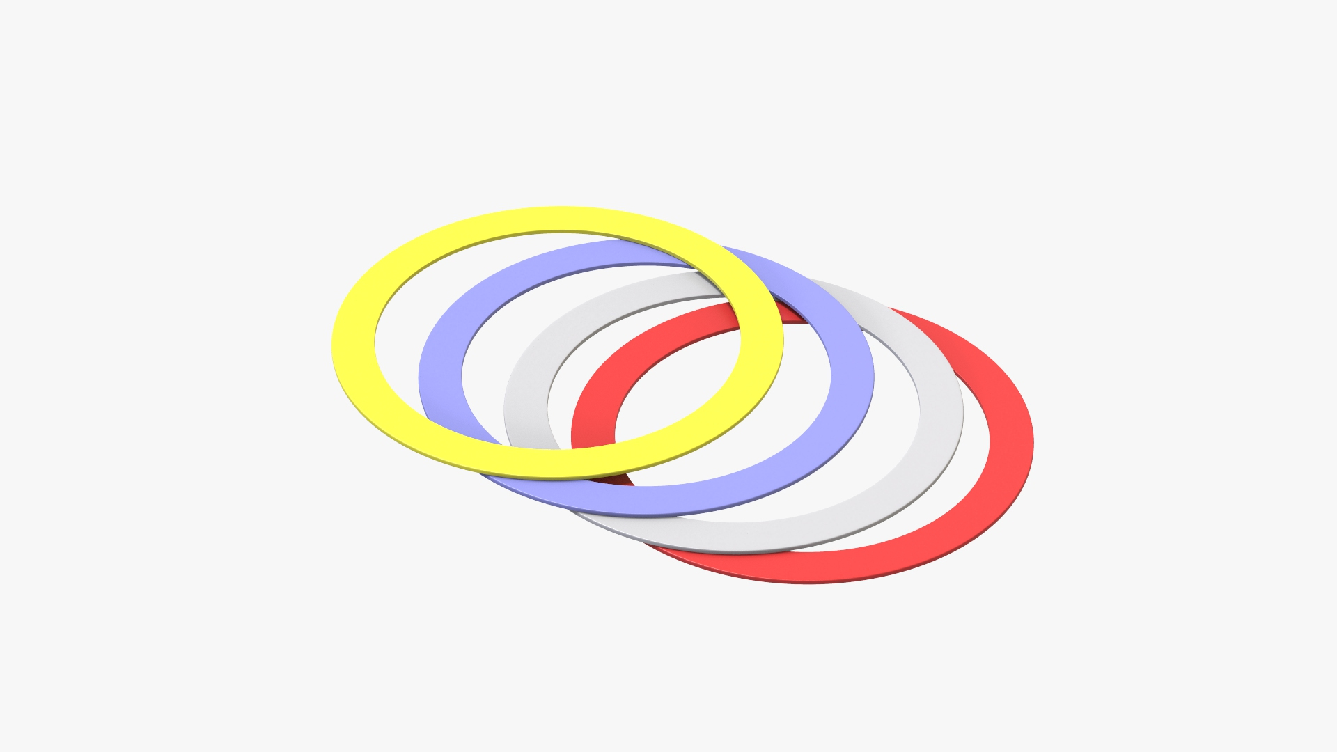 Juggling Rings 3D Model - TurboSquid 1993277
