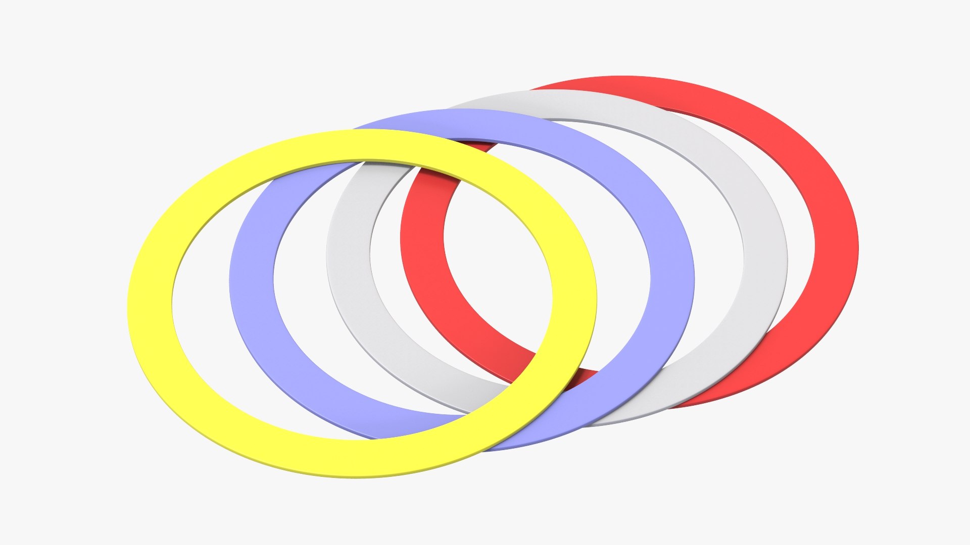 Juggling Rings 3D Model - TurboSquid 1993277