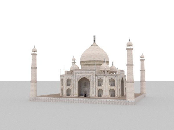 Taj Mahal 3D Models for Download | TurboSquid